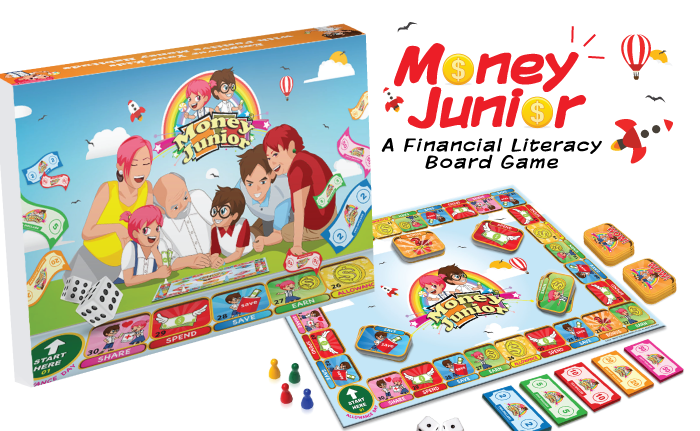 Money Junior, a Financial Literacy Board Game - Mystartr: Crowdfunding ...