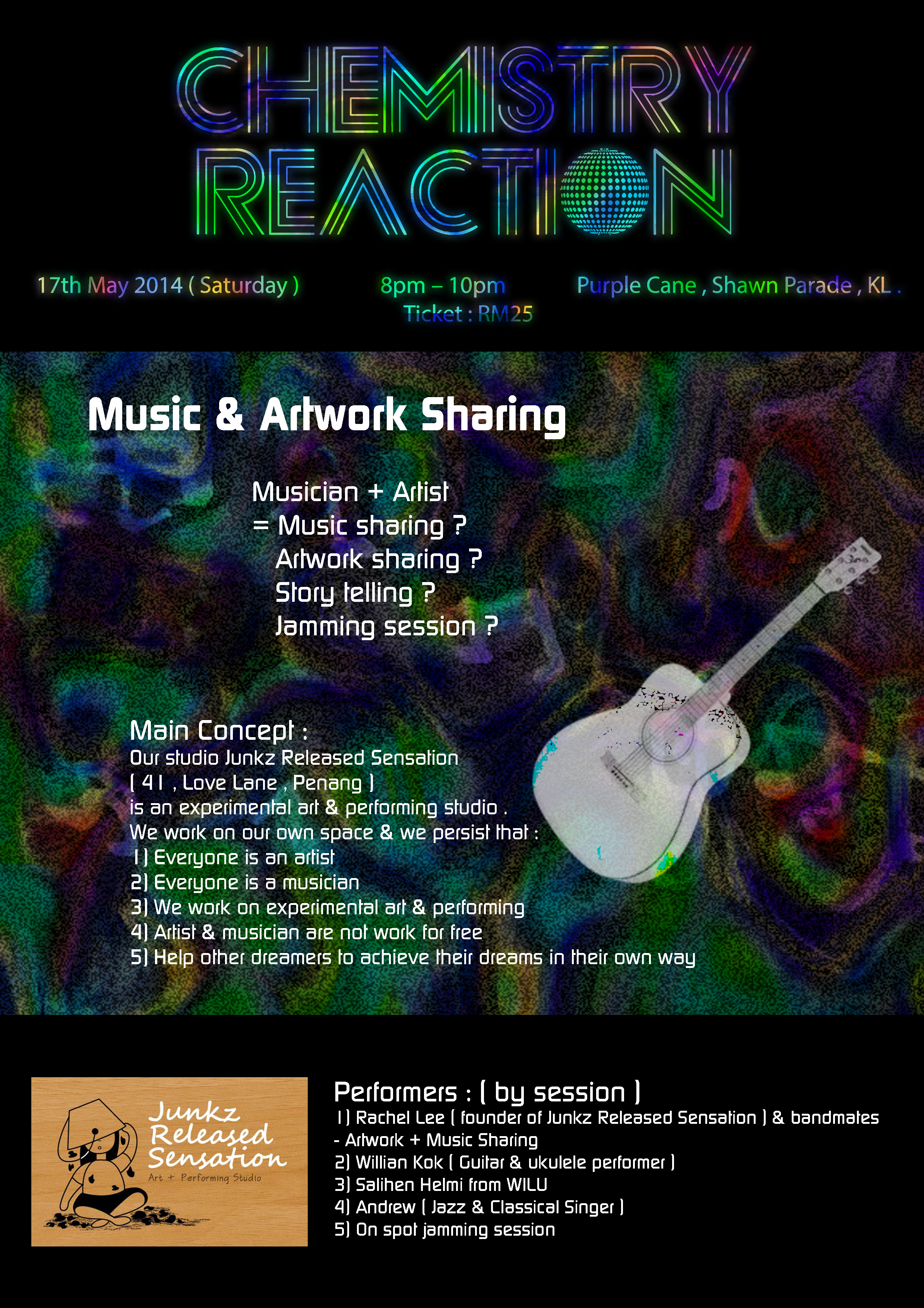 "Chemistry Reaction" Music & Artwork Sharing - Mystartr: Crowdfunding ...